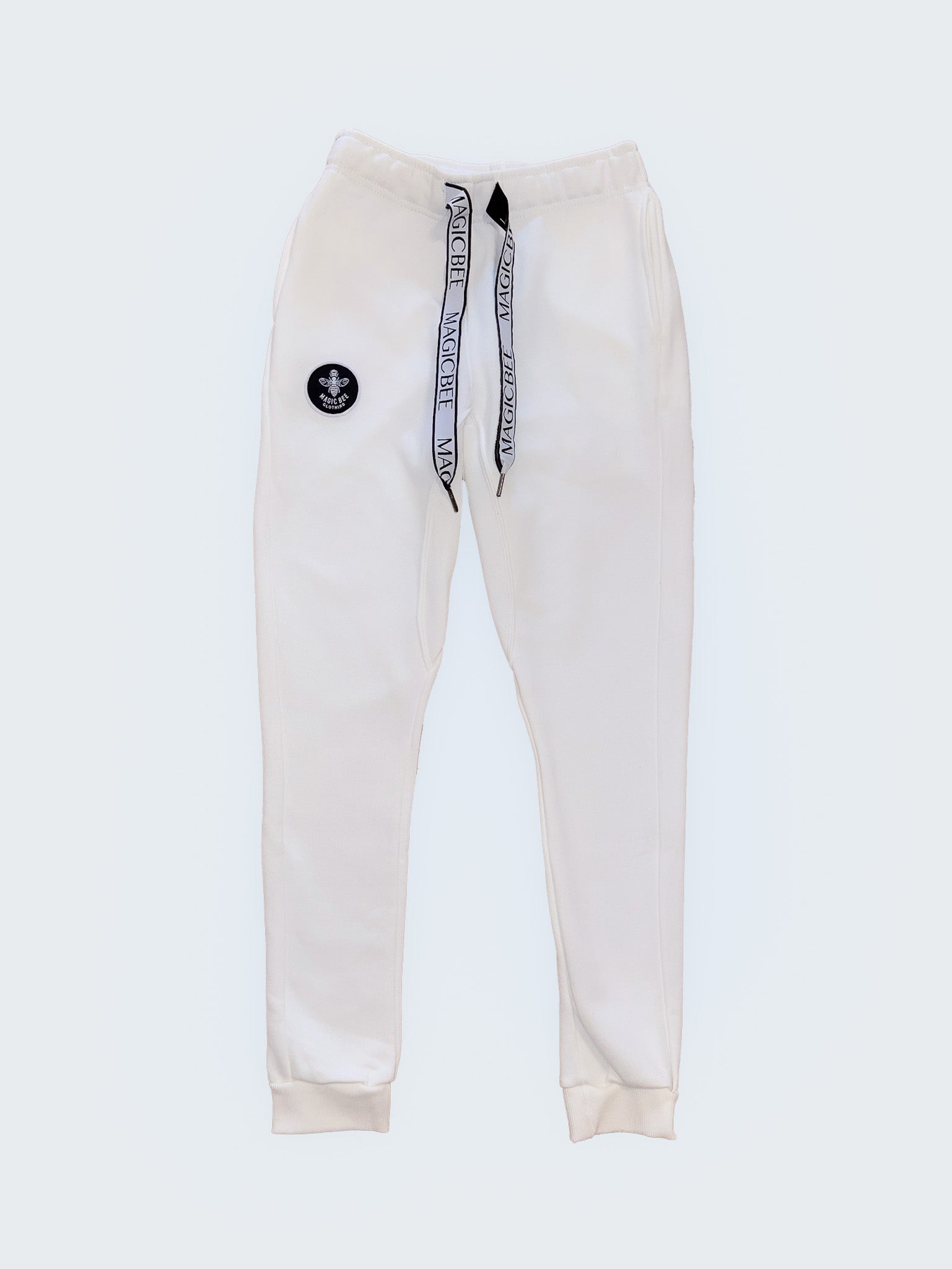 MagicBee Logo Cord Pants - Off White – Magic Bee Clothing