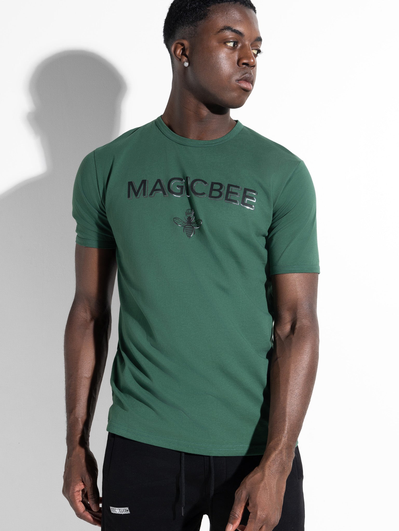 MagicBee Foil Logo - Green – Magic Bee Clothing